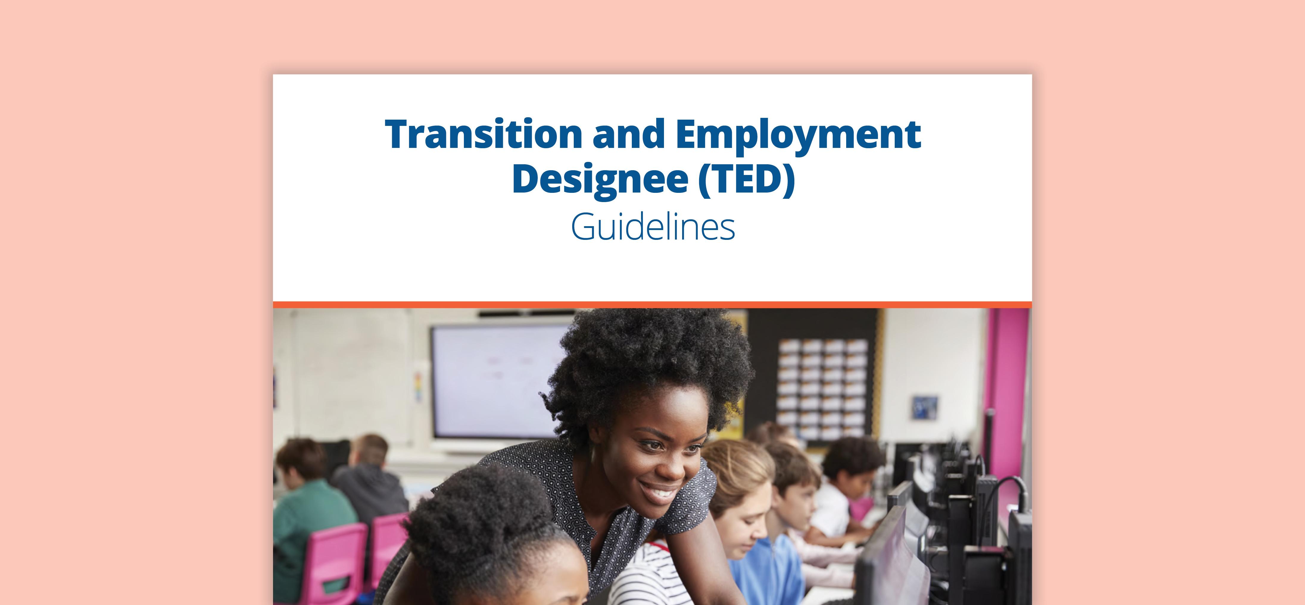 Transition and Employment Designee (TED) Guidelines | Texas SPED Support