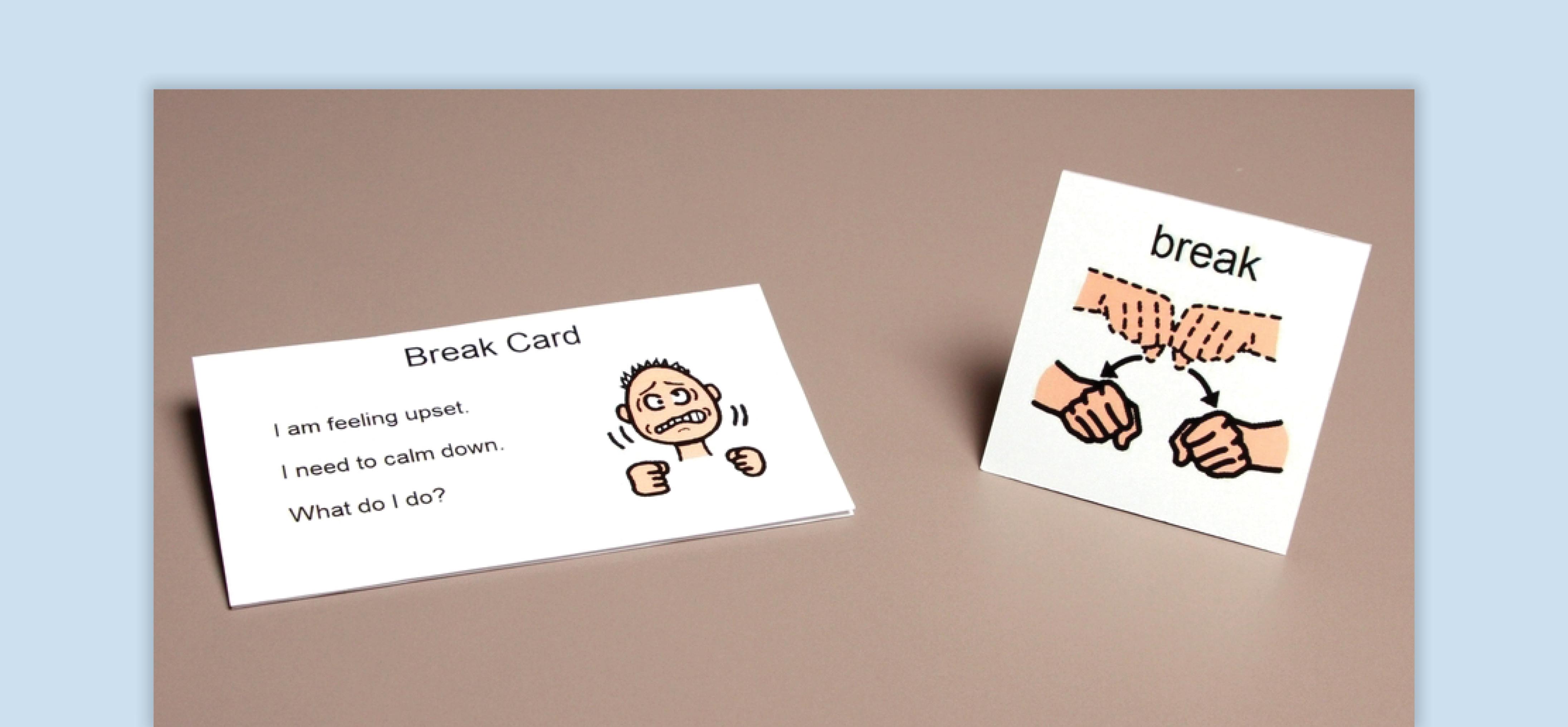 Break Card | Texas SPED Support
